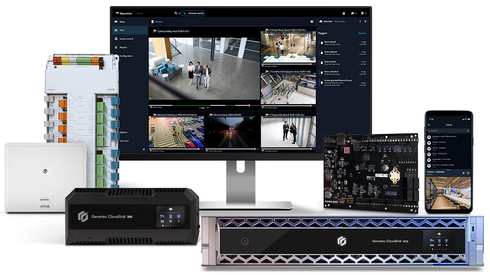 Central de Segurança SaaS | Genetec