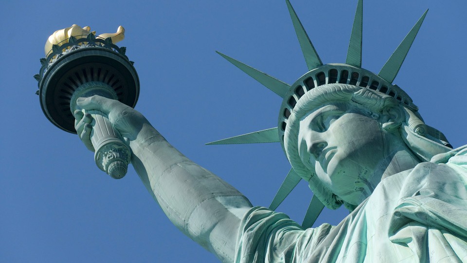 Advanced IP security safeguards the Statue of Liberty