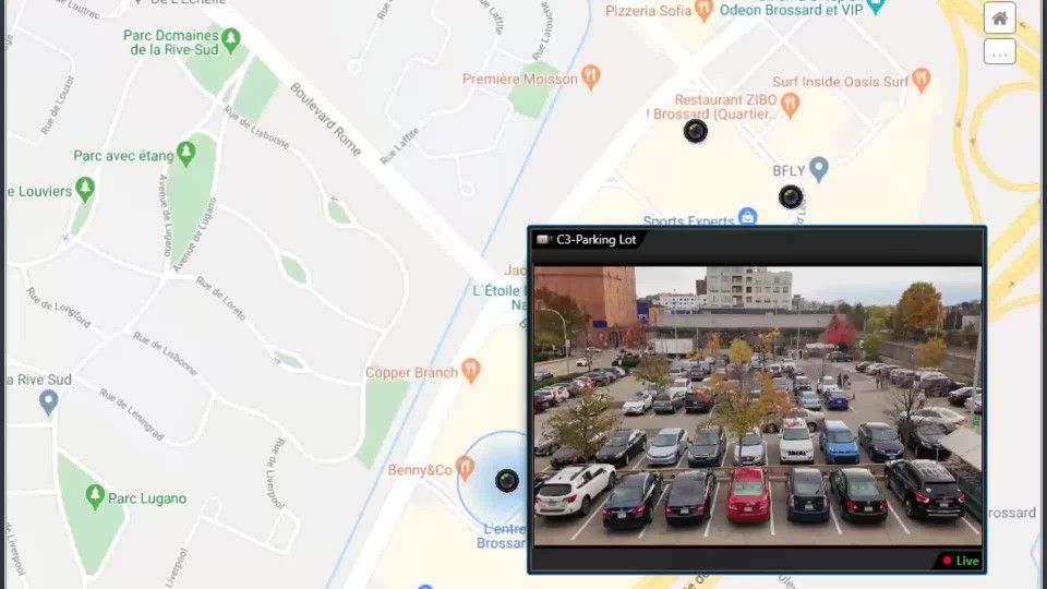 Security Center unified security interface
