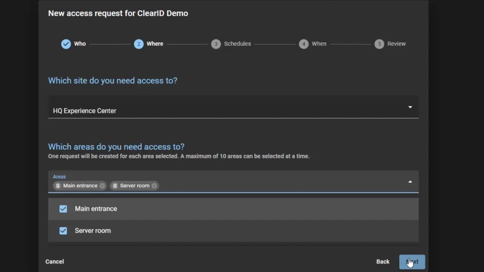 ClearID physical access management solution