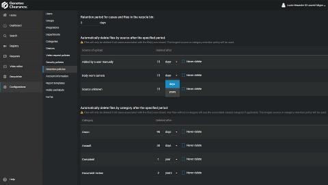 Genetec Clearance™ digital evidence management