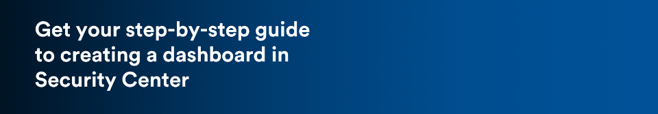 Optimize security and operations with custom dashboards